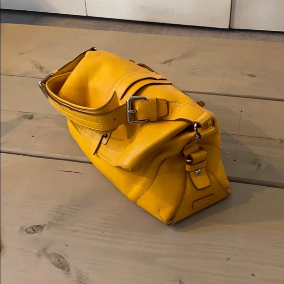 Tumi | Bags | Tumi Yellow Shoulder Bag | Poshmark